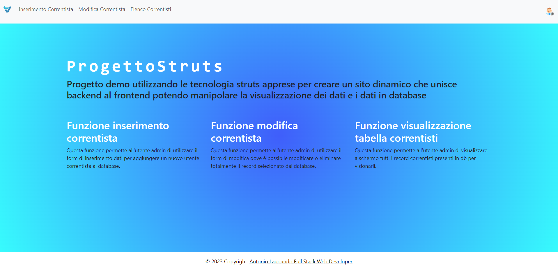 Github Lauda1994struts Demo Project A Demo Project Showing Struts With Boostrap And Ajax Call