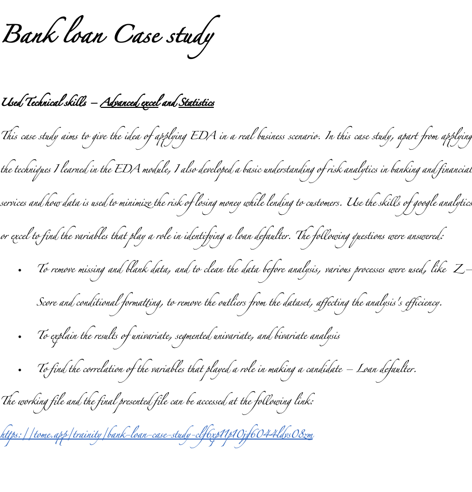 GitHub - Shoumya97/Bank-loan-Case-study