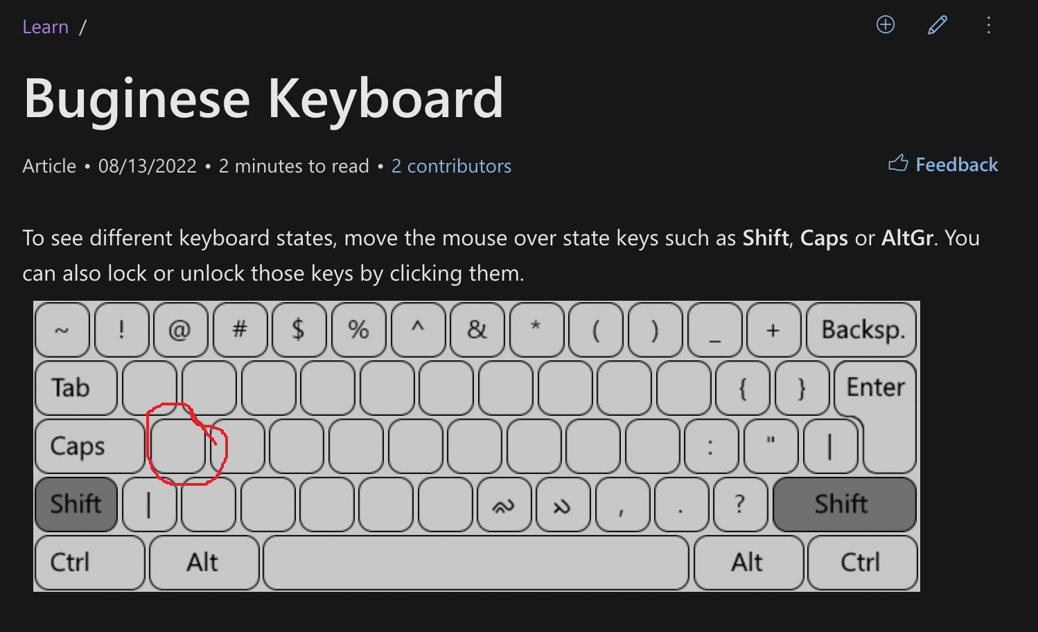 Ligatures are missing on keyboard layout previews · Issue #222 · MicrosoftDocs/globalization ...