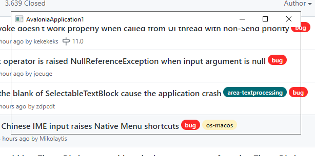 Why is a transparent window obtained? · AvaloniaUI Avalonia · Discussion #10739 · GitHub