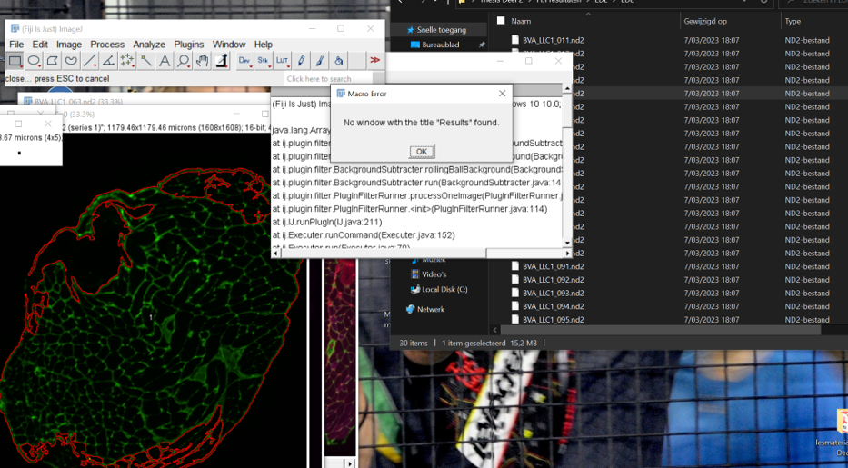 No window with title "Results" found · Issue #1 · ADanckaert/MuscleJ · GitHub
