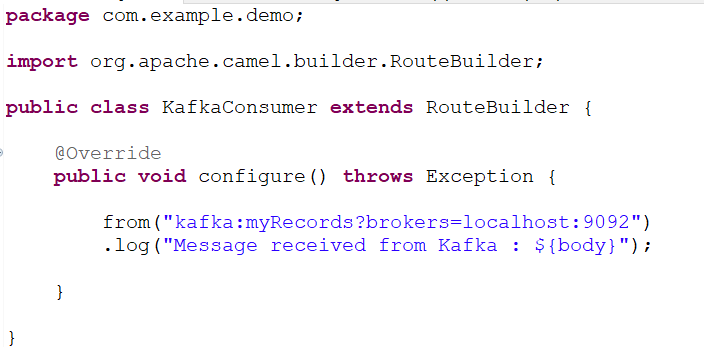 Unable To Produce And Consume In Camel K To Apache Kafka Getting Error Like Connection To Node