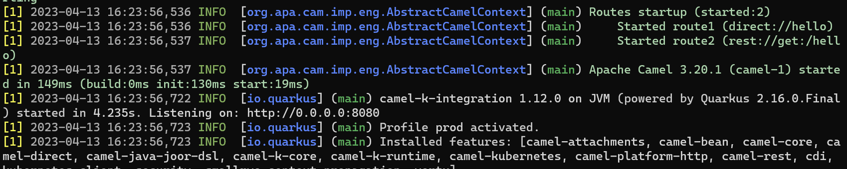 Unable To Access The Url And Unable To Expose Port After The Integration Build Is Successfully