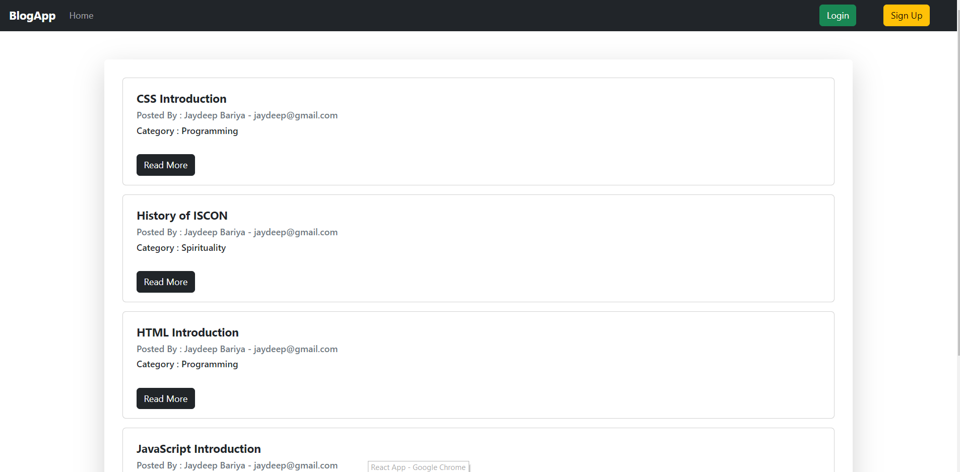 GitHub - jaydeepbariya59/blogging_app: Blogging app developed by using ...