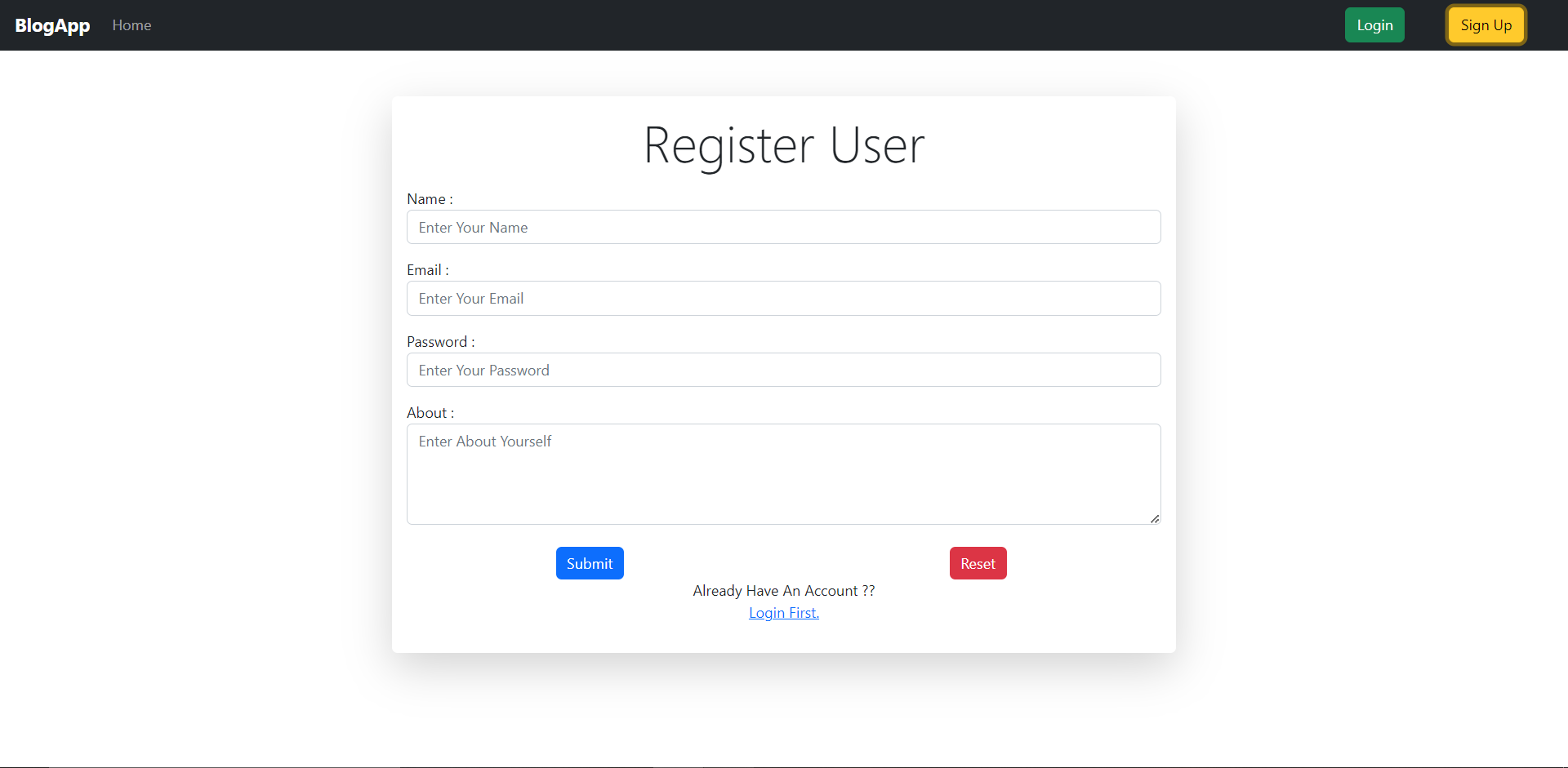 GitHub - jaydeepbariya59/blogging_app: Blogging app developed by using Java 17, Spring Boot ...