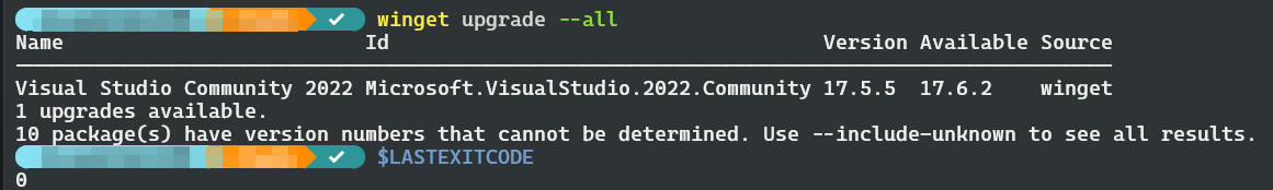 `winget Upgrade All` Finds Update But Does Nothing · Issue 3280 · Microsoftwinget Cli · Github 