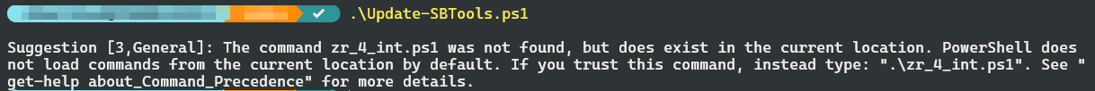 Using Get-Command in script yields unwanted / irrelevant suggestions at prompt after script has ...