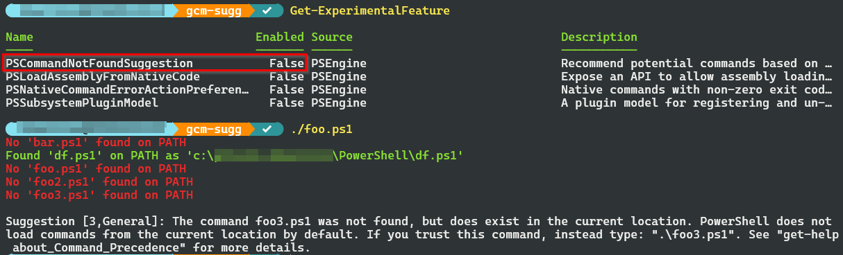 Using Get-Command in script yields unwanted / irrelevant suggestions at prompt after script has ...