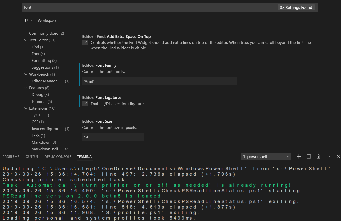 Weird side effect of typo in Font Family setting · Issue #81217 ...