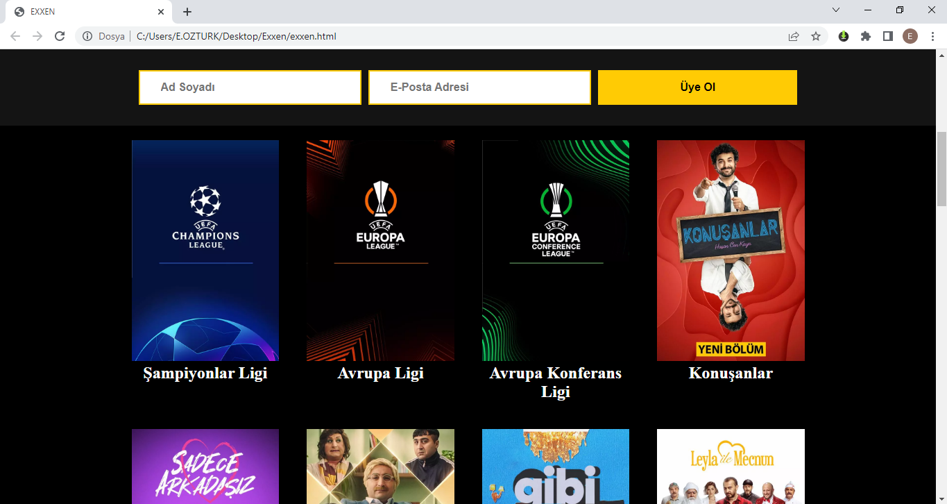 GitHub - enginozturkk/exxen-proje: Neos Yazılım - Exxen Proje