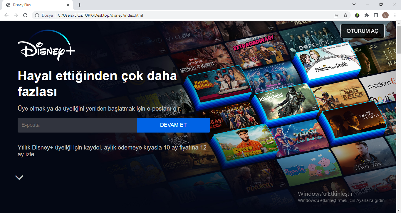 GitHub - enginozturkk/Disney-Plus: Neos Yazılım - Disney Plus