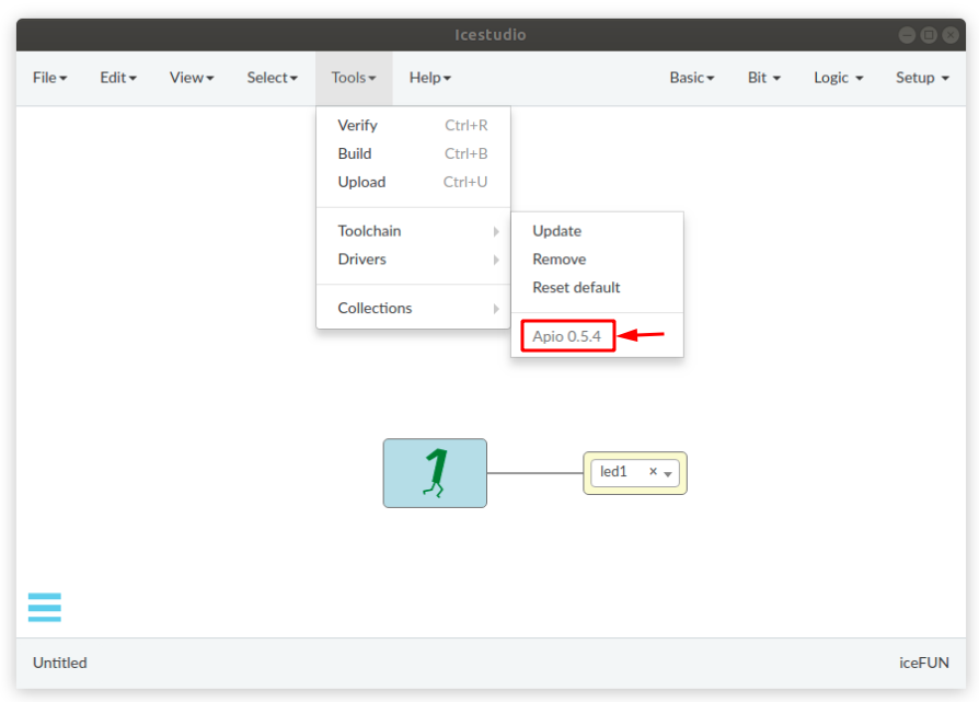Cannot find iceFUN in board select list but it is supported by apio · Issue #417 · FPGAwars ...