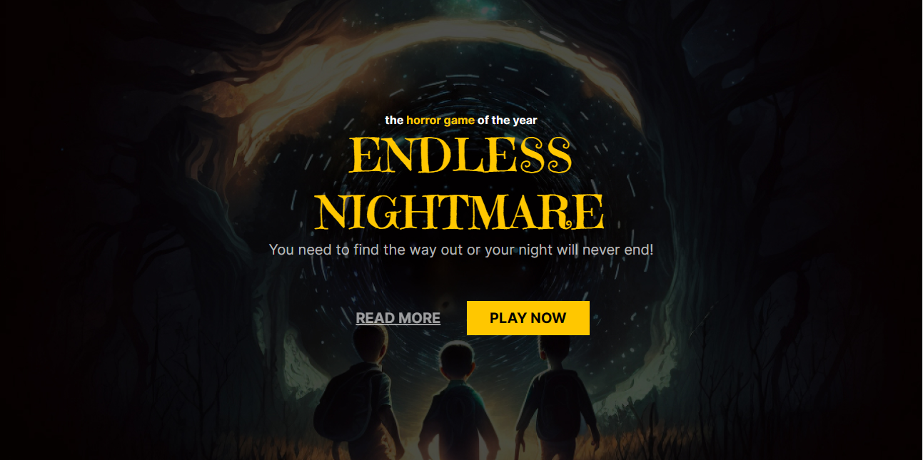GitHub - Gabrielnery7/LandingPage-Horror-game: Uma página de um jogo de ...