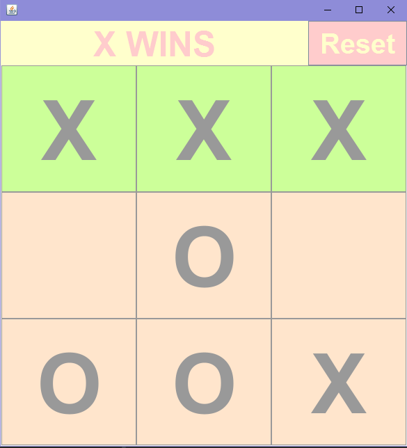 GitHub - AndreeaBaghiut/Tic-Tac-Toe: A tic-tac-toe game implemented in Java using Swing.
