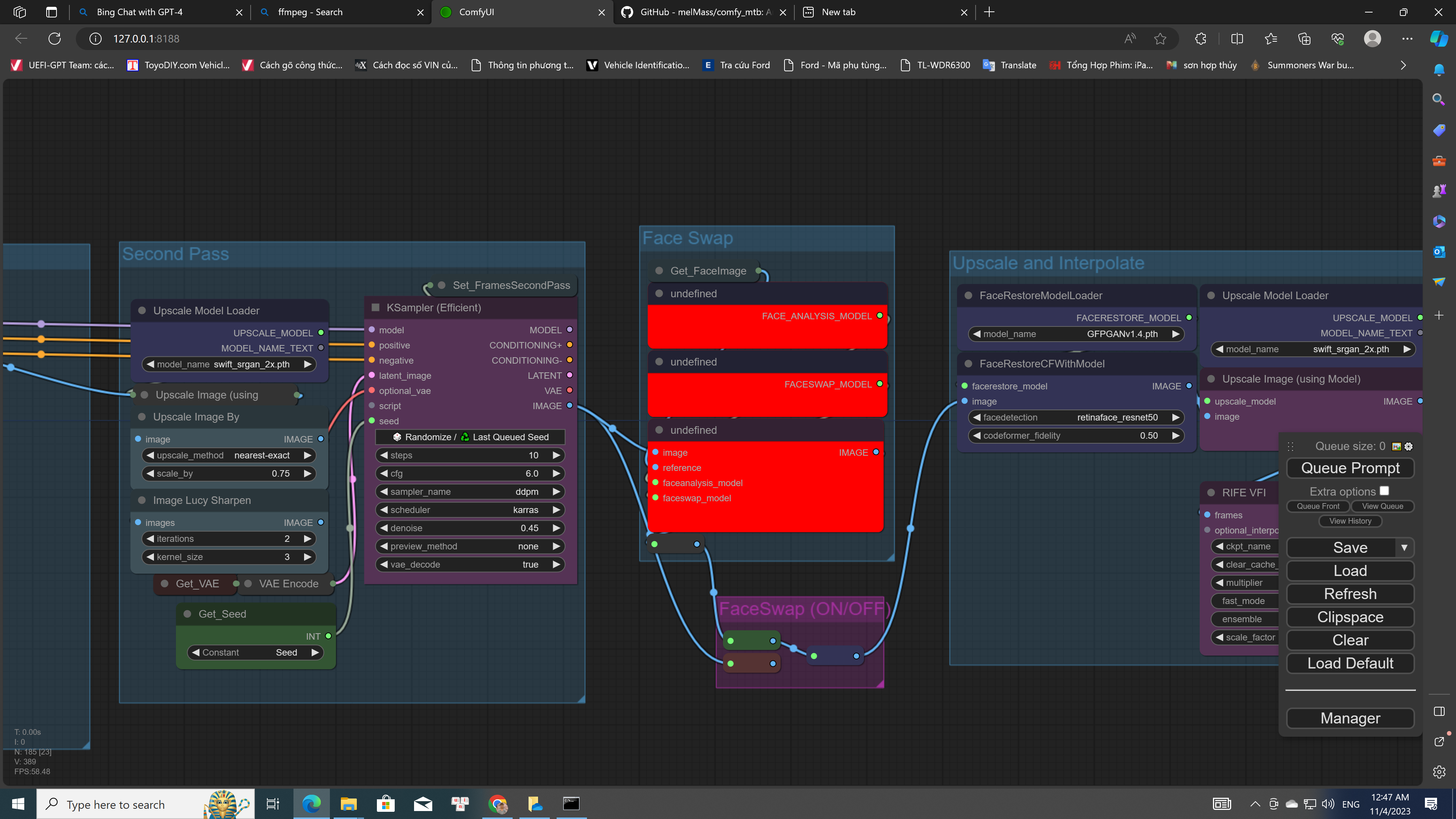 eror: face swap · Issue #2 · Fictiverse/ComfyUI_Fictiverse_Workflows · GitHub