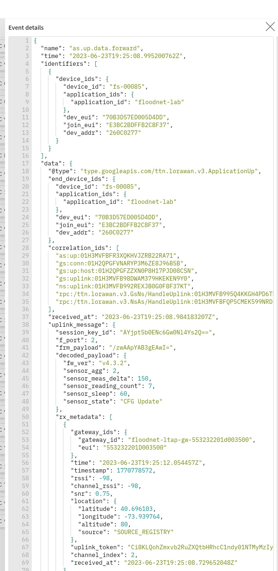 Gateway - 303 Vernon · Issue #65 · floodnet-nyc/flood-sensor · GitHub