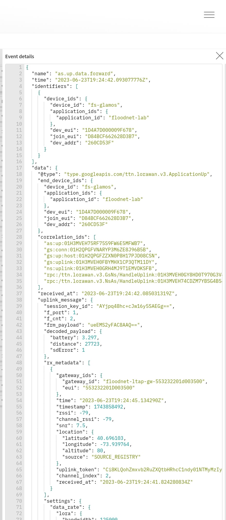 Gateway - 303 Vernon · Issue #65 · floodnet-nyc/flood-sensor · GitHub