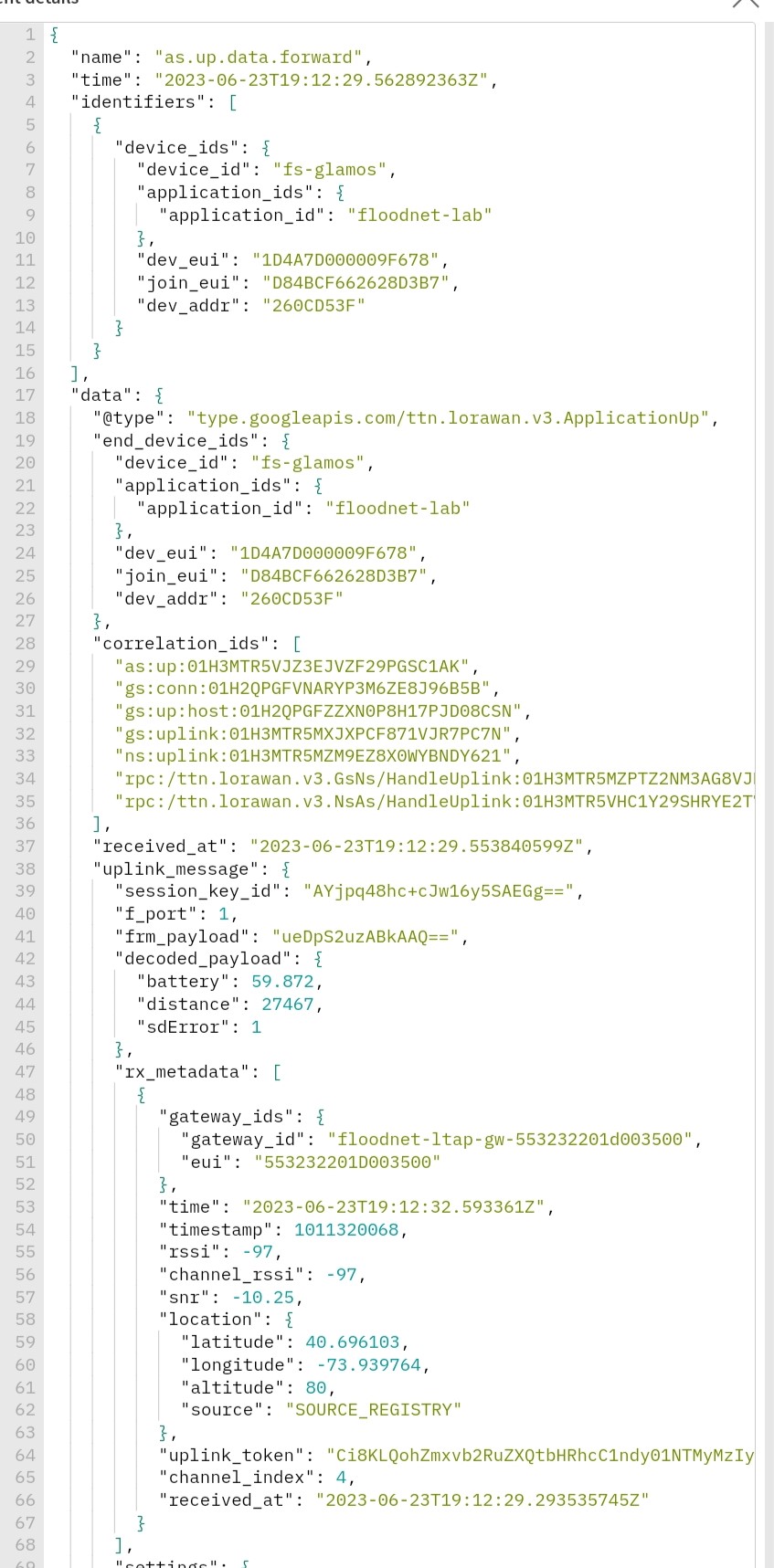 Gateway - 303 Vernon · Issue #65 · floodnet-nyc/flood-sensor · GitHub