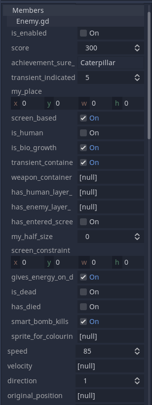 Highlight with colors and allow folding properties of parent classes in ...