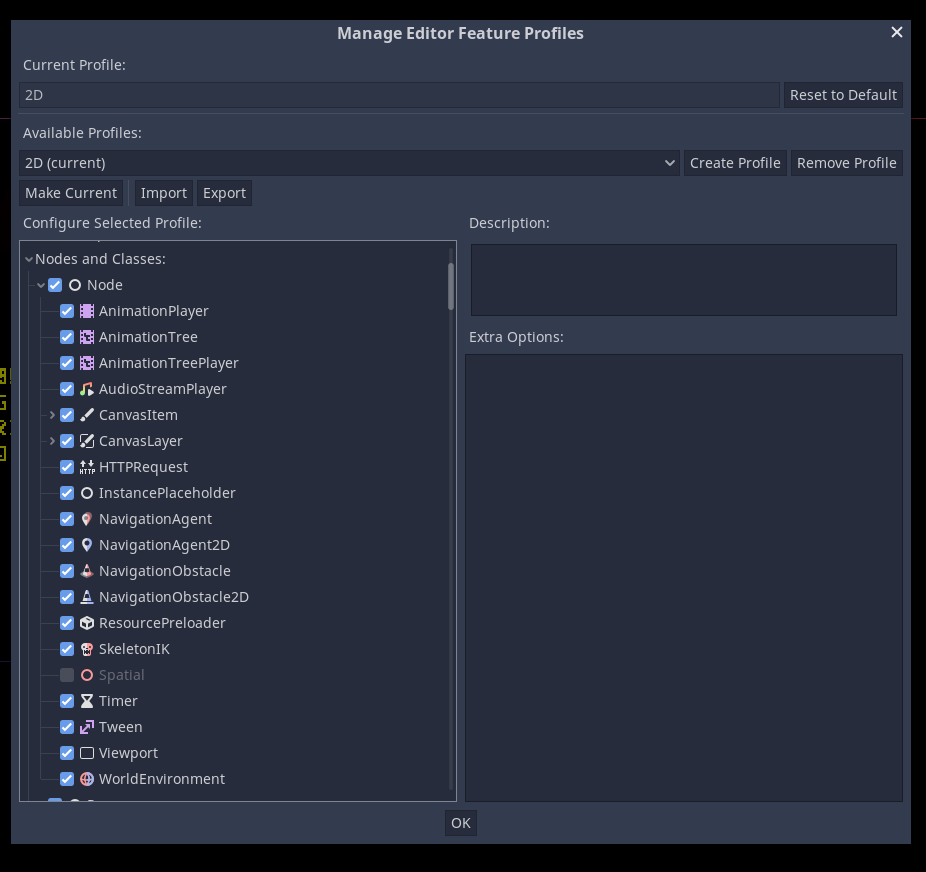 Pre-Defined 'Manage Editor Feature Profiles' 2D profile · Issue #6072 ...
