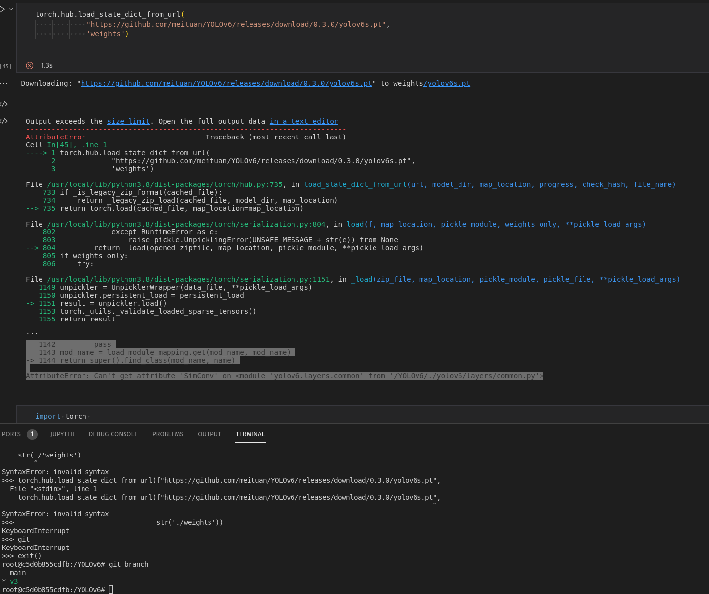 0.3.0 Tutorial not functional · Issue #847 · meituan/YOLOv6 · GitHub