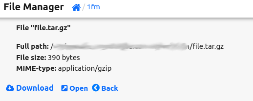 Uploaded .tar.gz but can't uncompress · Issue #1002 · prasathmani/tinyfilemanager · GitHub
