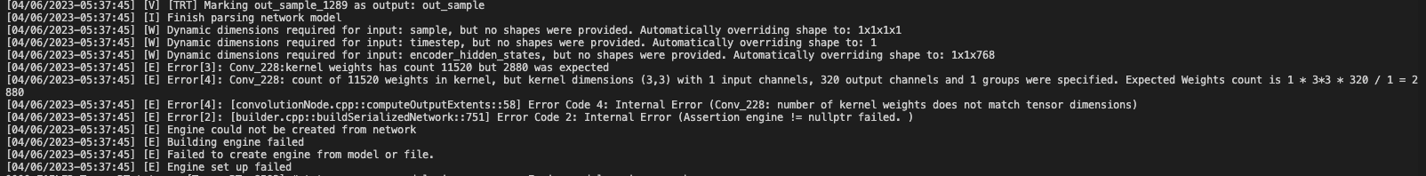 Convert Failed · Issue 2854 · Nvidiatensorrt · Github