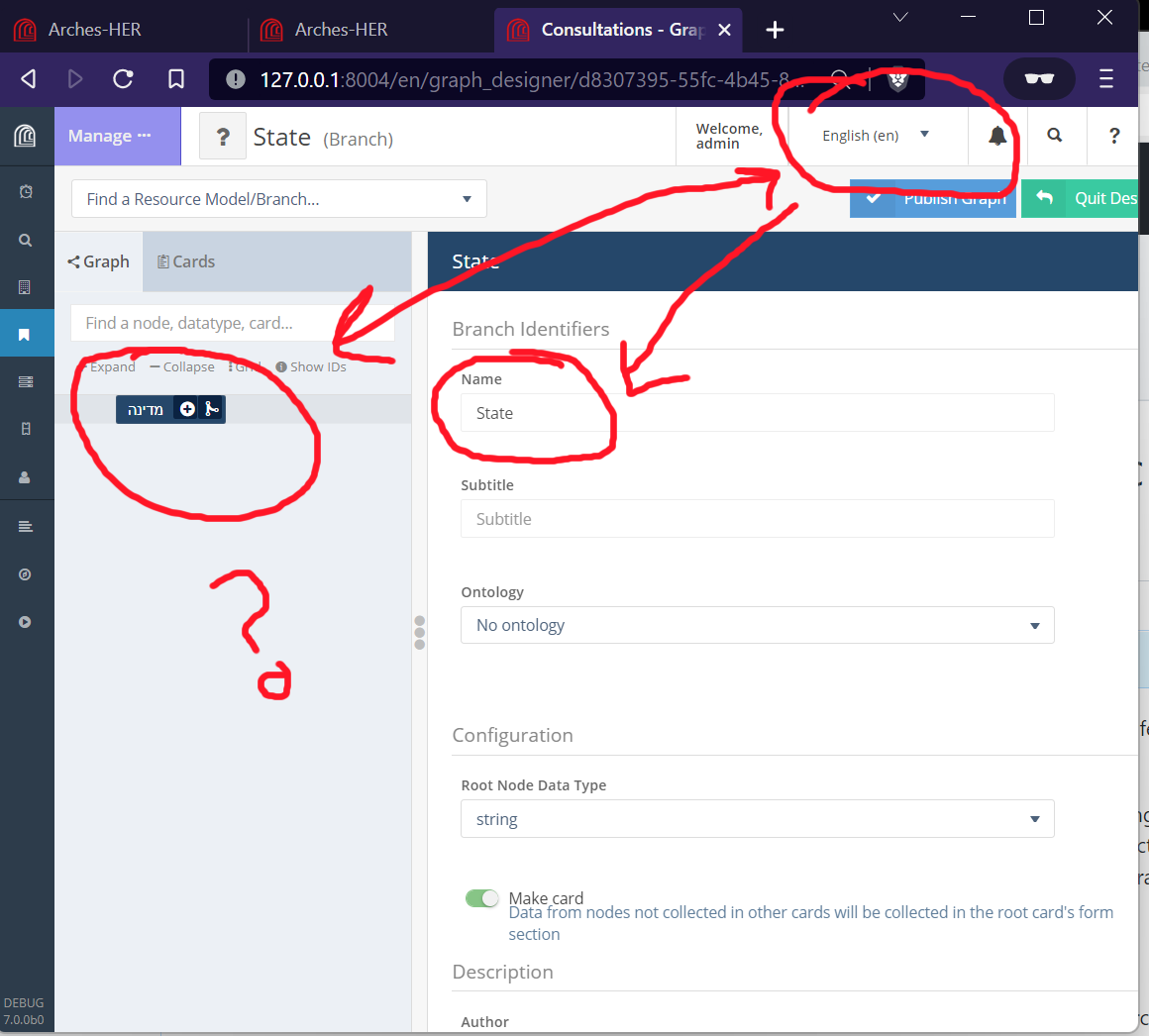 dev/7.0.x Bug Display of the Correct Language Name in the Arches Designer Graph Interface ...
