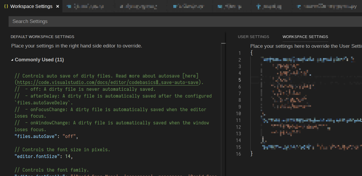 Search `retry` in Workspace Settings page shows incorrect result ...