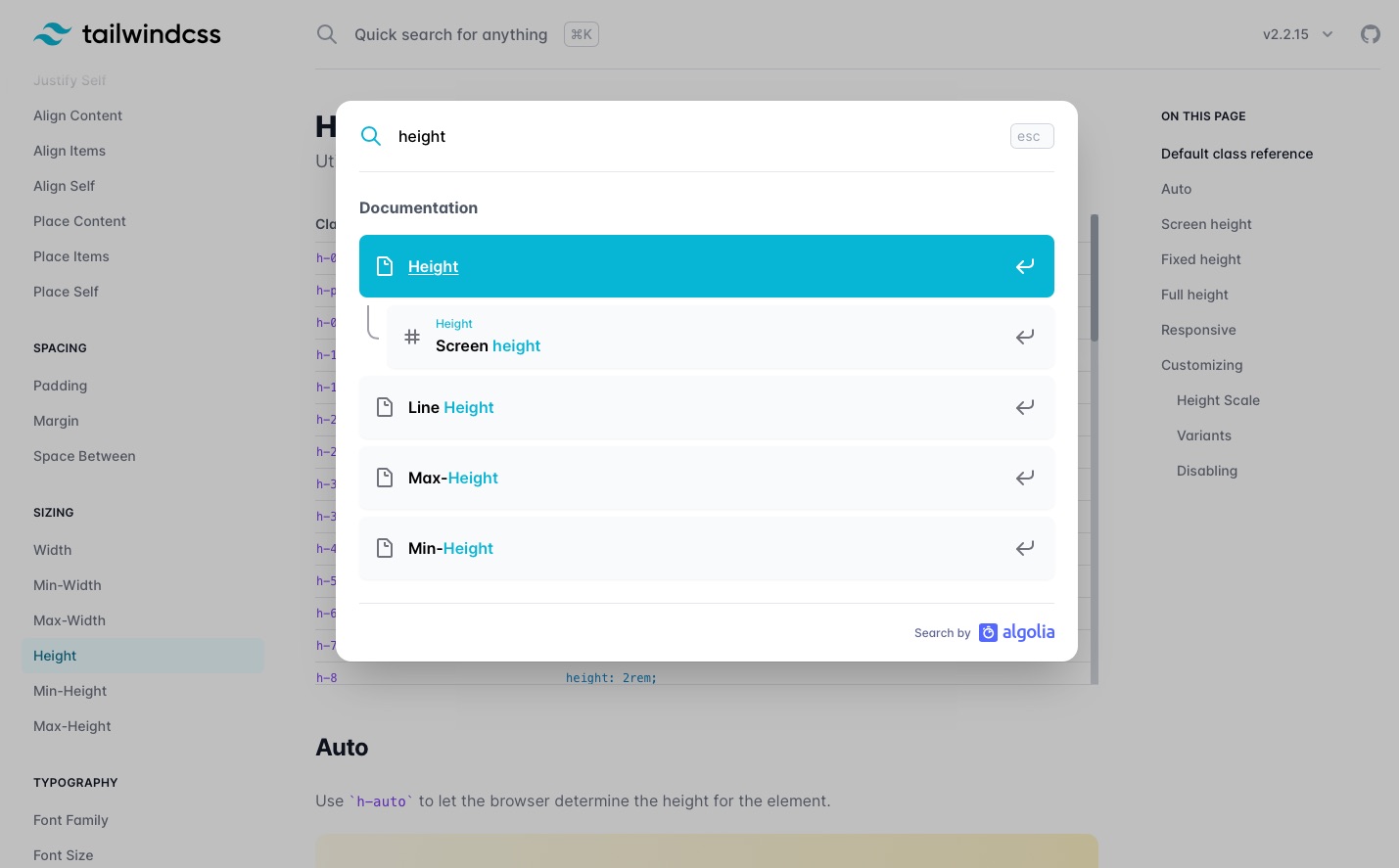 Results became not accurate recently? 🤔 · Issue #7 · clnt/alfred-tailwindcss-docs · GitHub