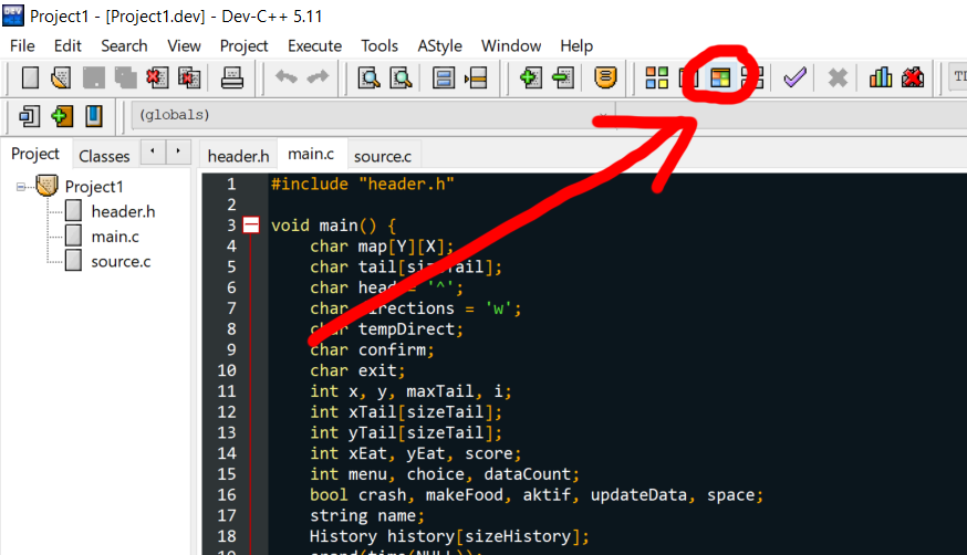 GitHub - Fredo-Ronan/Snake-Game-Console-without-graphics.h: Snake Game ...