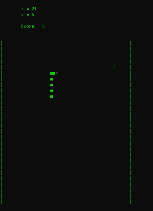 GitHub - Fredo-Ronan/Snake-Game-Console-without-graphics.h: Snake Game Console build in C ...