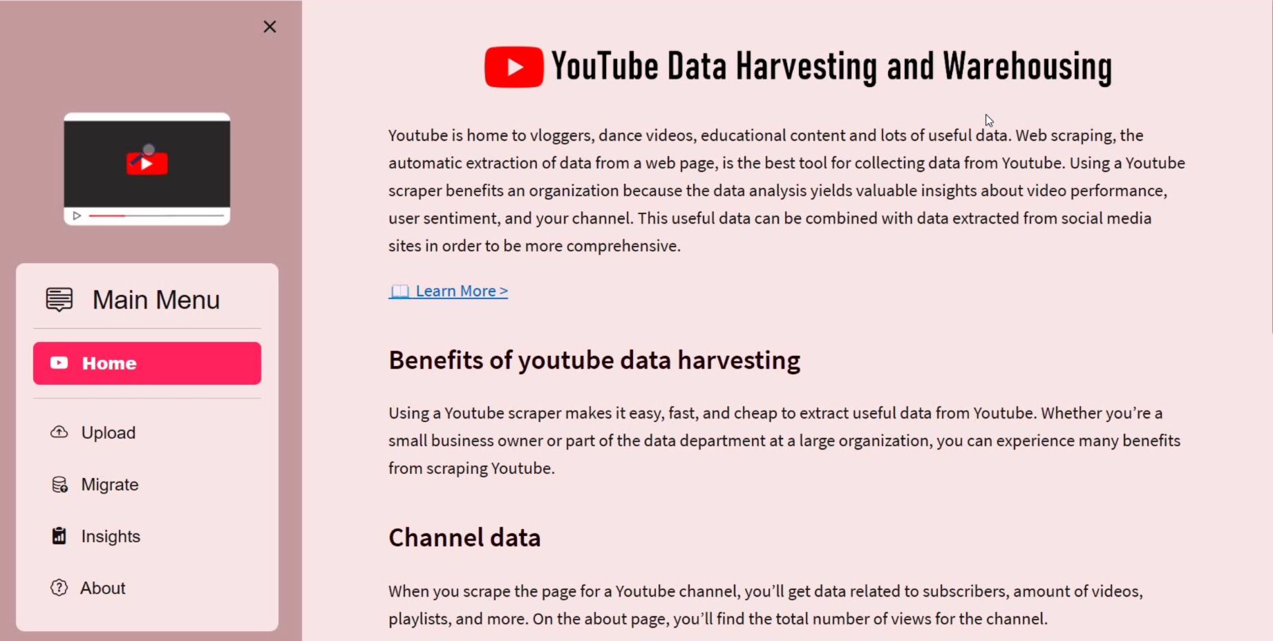 GitHub - Vengatesan-K/Youtube-Data-Harvesting-and-Warehousing: Capstone ...