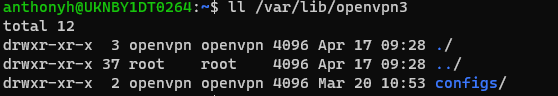 Running Openvpn3 On Wsl2 Linux Ubuntu 20 04 Premission Denied Error · Issue 175 · Openvpn