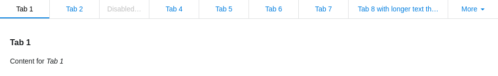 Horizontal Scroll bar gets added for tabs at Medium viewport when base-font-size is 75% · Issue ...