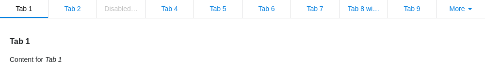 Horizontal Scroll bar gets added for tabs at Medium viewport when base-font-size is 75% · Issue ...