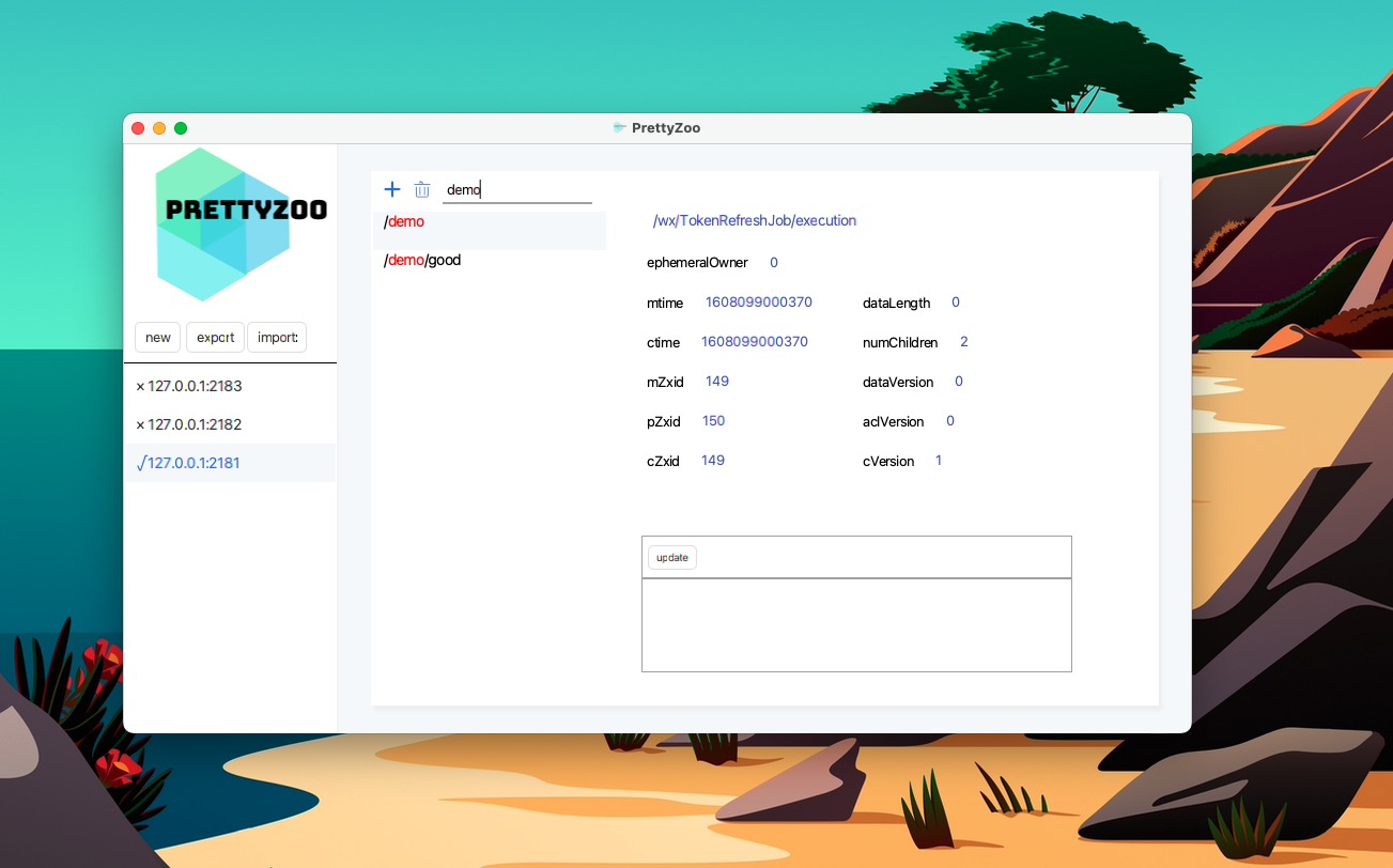 自荐项目 - 「PrettyZoo」 最美 Zookeeper 桌面客户端 · Issue #1551 · 521xueweihan/HelloGitHub · GitHub