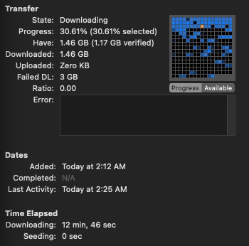 MacOS Ventura 4.0.0 - Segmented rars fail · Issue #4902 · transmission/transmission · GitHub