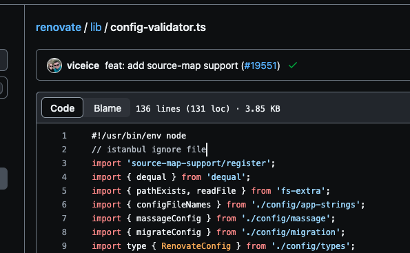 pressing `.` key while the cursor is on code textarea navigates to ...