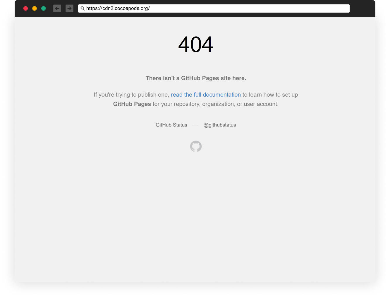Vulnerable To Subdomain Hijacking Attack · Issue 11798 · Cocoapods