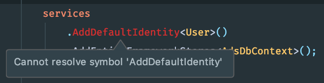 Adddefaultidentity Configuration · Issue 12264 · Dotnetaspnetcoredocs · Github
