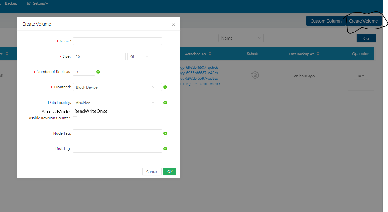 [FEATURE] Option of creating RWX volume from the Longhorn UI · Issue ...