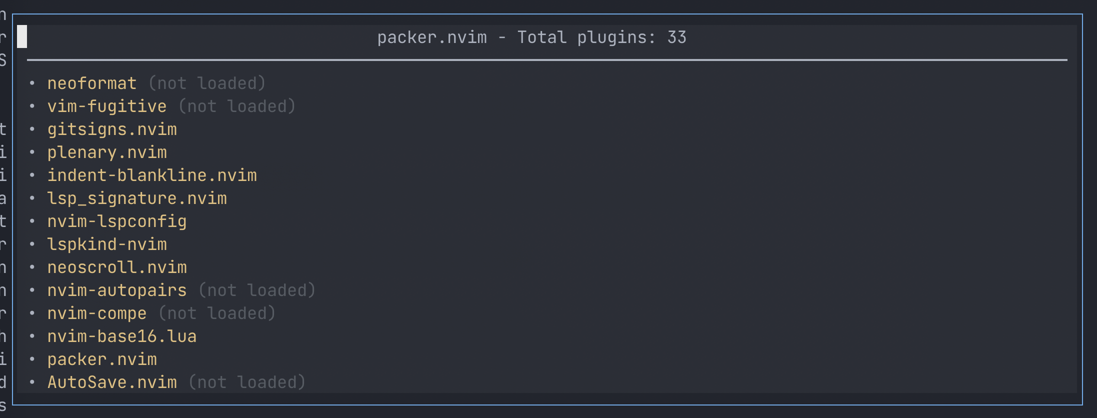 Cheatsheet doesn't open; Err: plenary.nvim not installed · Issue #307 · NvChad/NvChad · GitHub