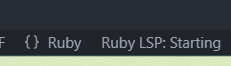 Status only shows "Starting" · Issue #1553 · Shopify/ruby-lsp · GitHub