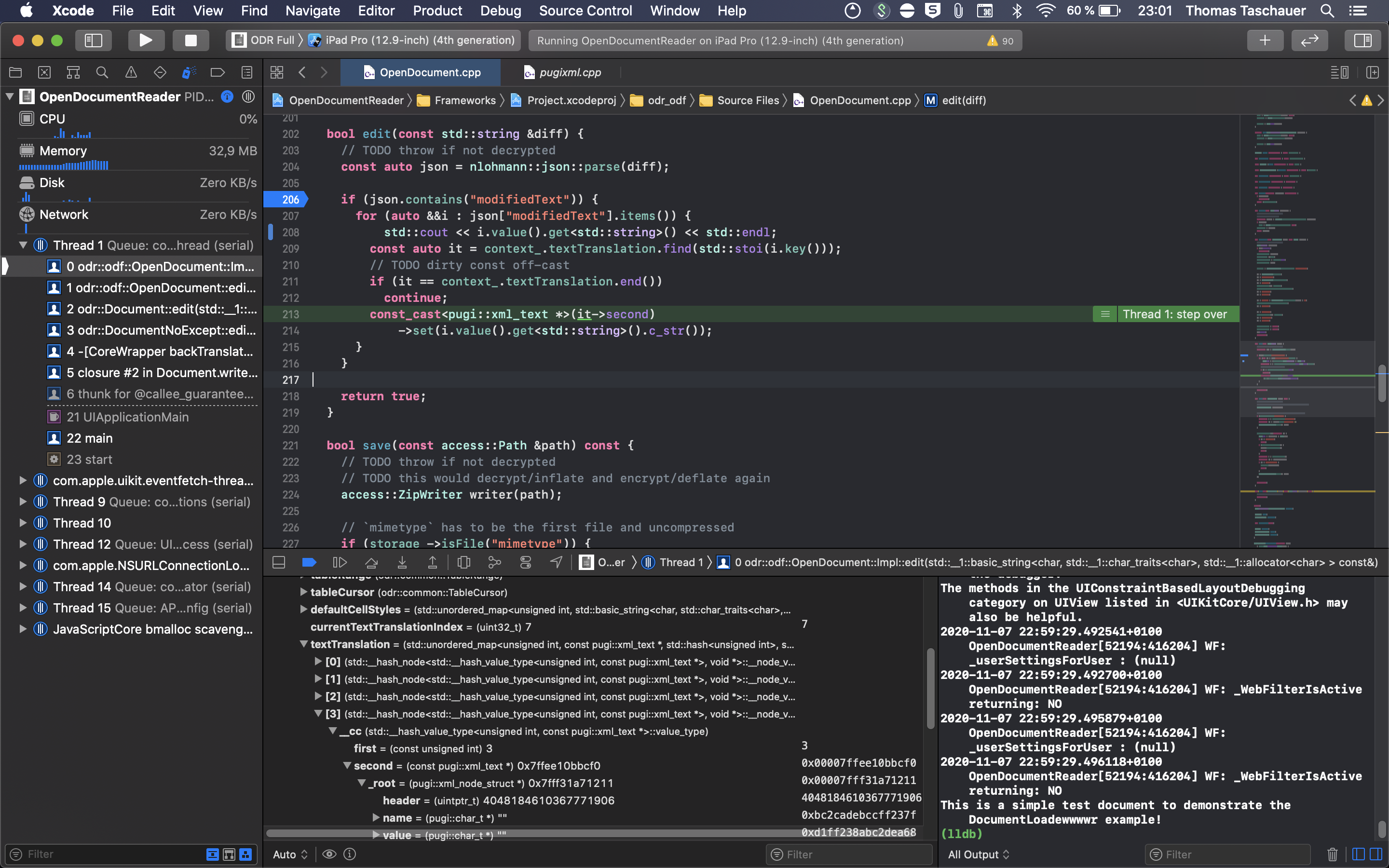 crashes on edit · Issue #215 · opendocument-app/OpenDocument.core · GitHub