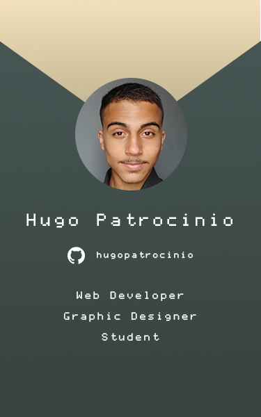 hugopatrocinio (Hugo Patrocinio) · GitHub
