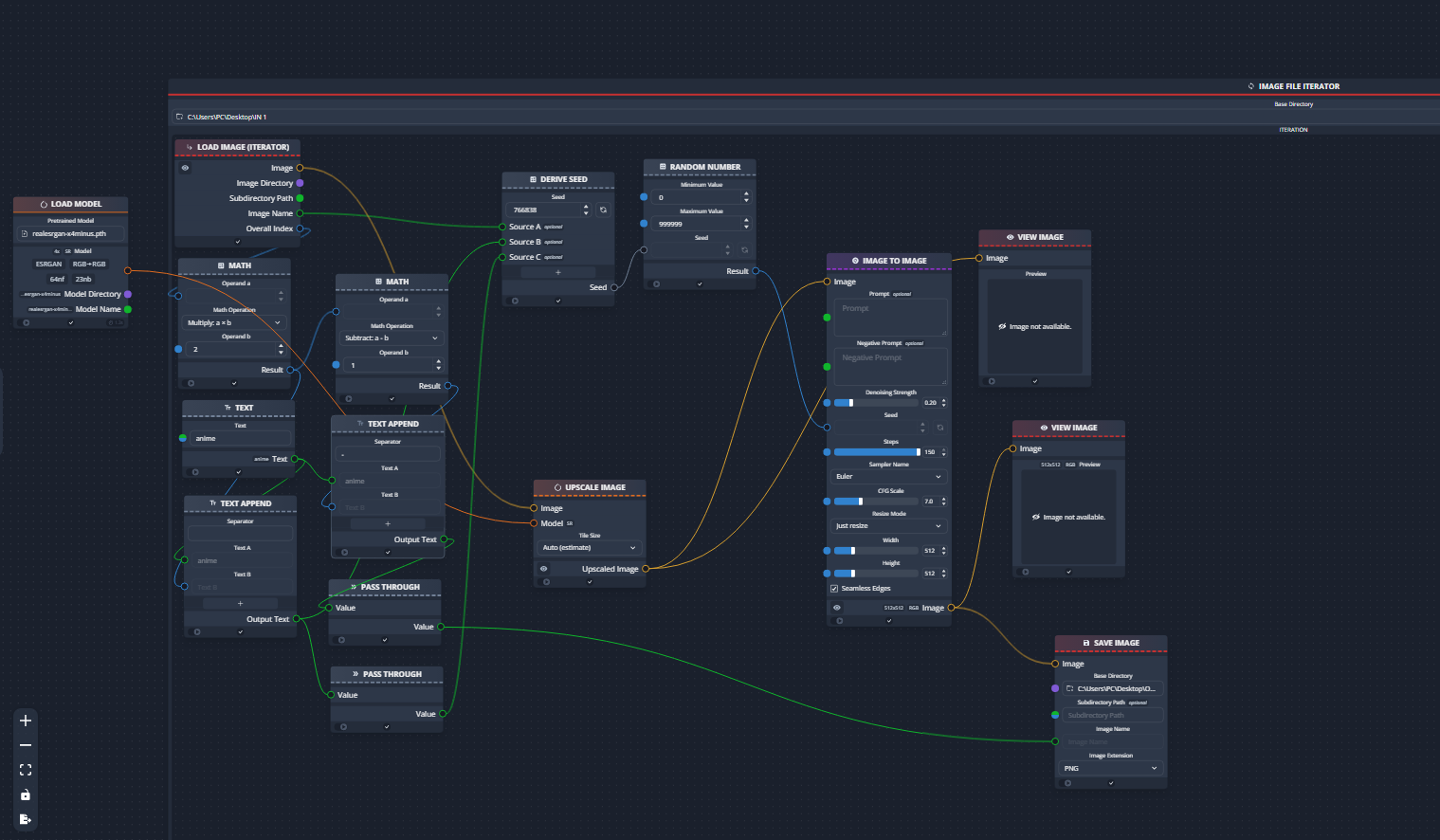 file iterator does not wait for Stable diffusion (external) before ...