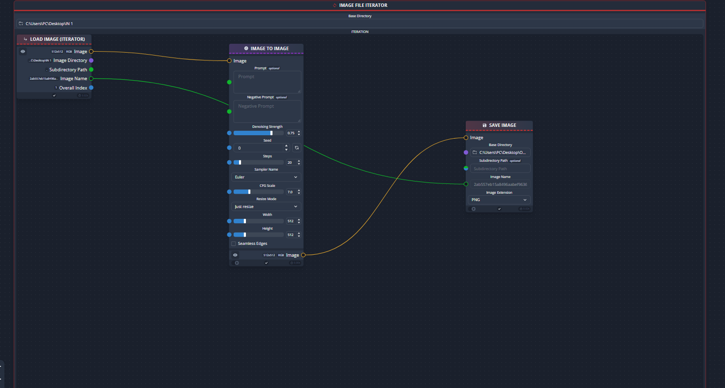 file iterator does not wait for Stable diffusion (external) before passing next image resulting ...