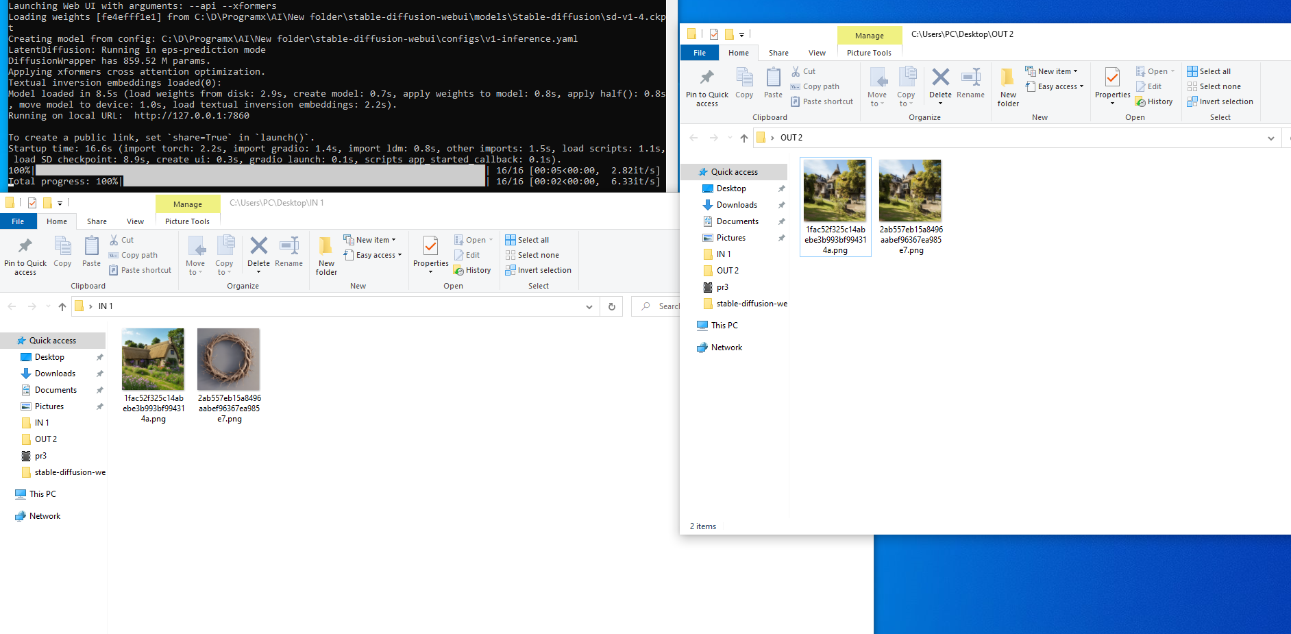 file iterator does not wait for Stable diffusion (external) before passing next image resulting ...