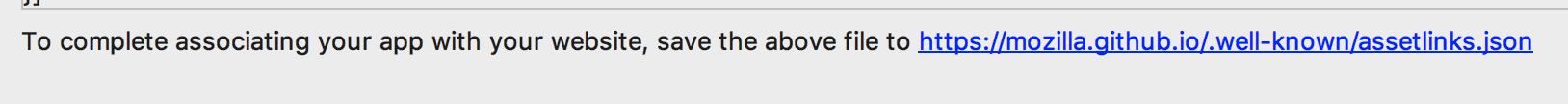 Setup a .well-known endpoint for `assetlinks.json` · Issue #1192 ...
